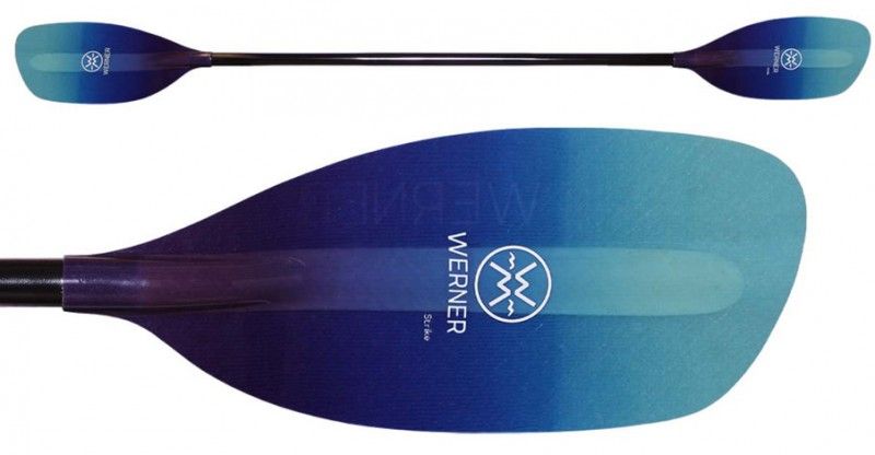 Werner STRIKE Wildwasserpaddel » Paddel Länge: 194 cm, Paddelschaft ...