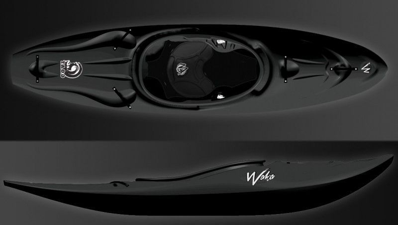 WAKA GOAT Wildwasserkajak Riverrunner » Bootsfarbe: gelb | KKO ...